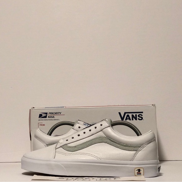 Vans | Shoes | Vans Old Skool Usps Denimwhite | Poshmark